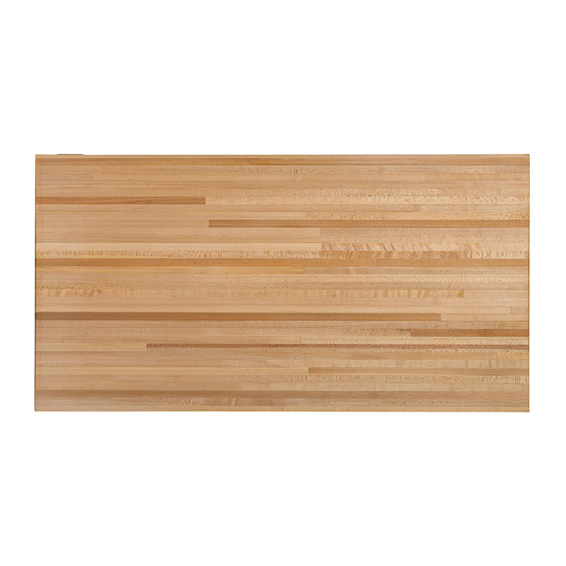 CONSDAN Butcher Block Counter Top, USA Grown Hard Maple Solid Hardwood Countertop, Table Top ...